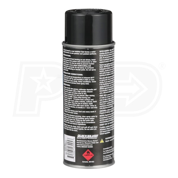 Quicksilver 802878Q55 11 Oz. Corrosion Guard Rust Inhibitor Spray Can ...