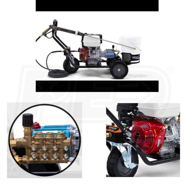 Generac PRO XC 4000 PSI (Gas - Cold Water) Pressure Washer w/ CAT Pump ...