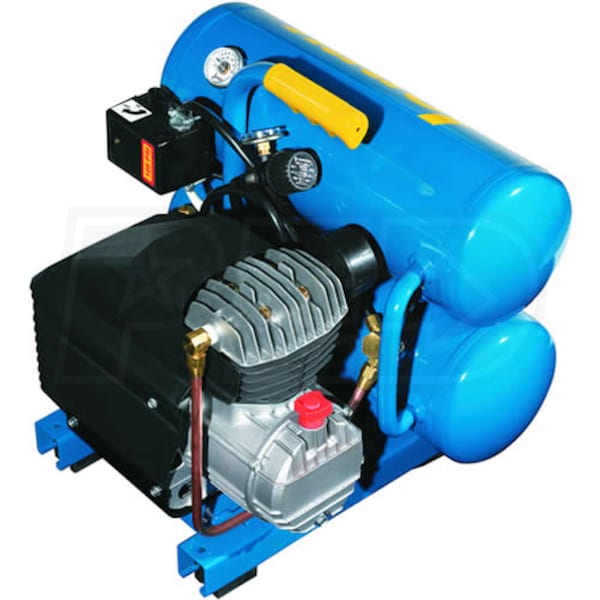 Jenny 2-HP 4-Gallon Contractor Twin Stack Air Compressor | Jenny AM780-HC4V