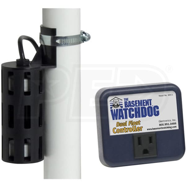 Basement Watchdog Dual Vertical Float Switch & Controller | Basement ...