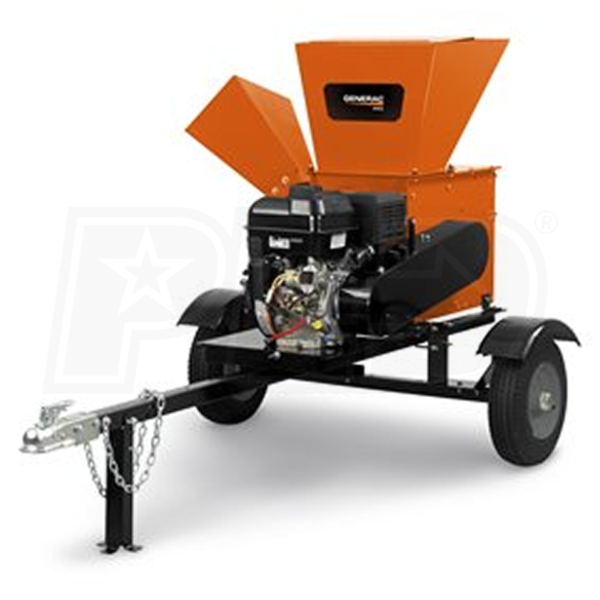 Generac Pro (5") 420cc Tow-Behind Chipper Shredder | Generac CS27050GENG