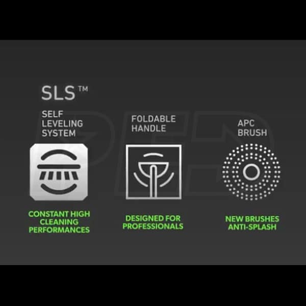 IPC CT15 14" Cleaning Path 4-Gallon Automatic 24-Volt Brush Floor ...