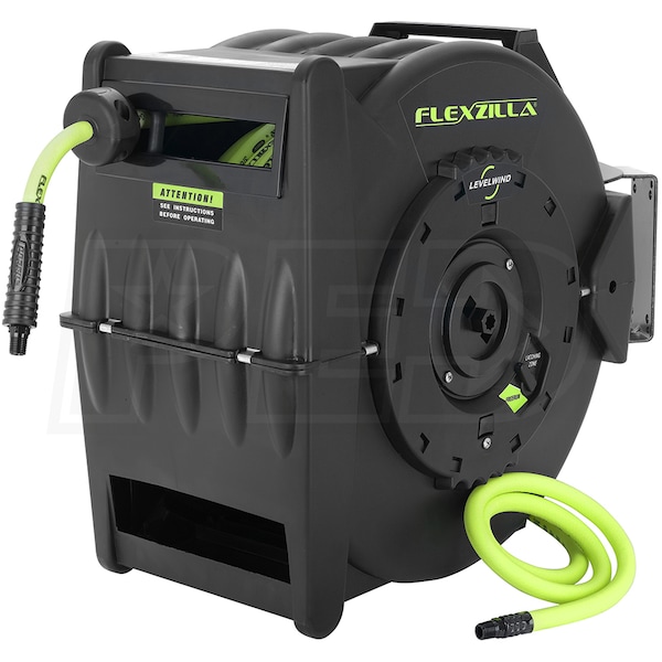 Legacy Flexzilla Retractable Air Hose Reel, 3/8" x 75' | Legacy L8306FZ