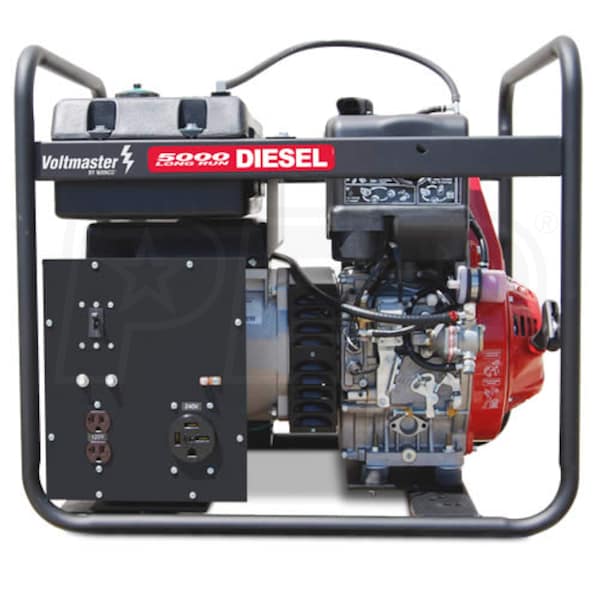 Voltmaster LR50EL - 4000 Watt Electric Start Diesel Generator ...
