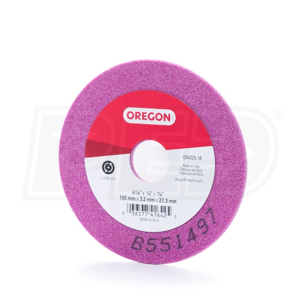 Oregon 4-1/8" x 1/8" Replacement Grinding Wheel For Oregon Mini ...