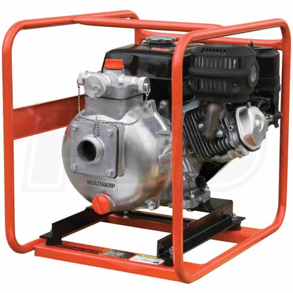 Multiquip QPT205SLT - 126 GPM (2") High Pressure Water Pump w/ Honda GX ...