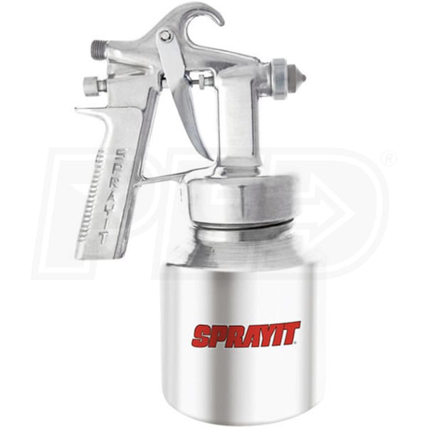 SPRAYIT SP-527 Low Pressure Convertible Canister Paint Spray Gun ...