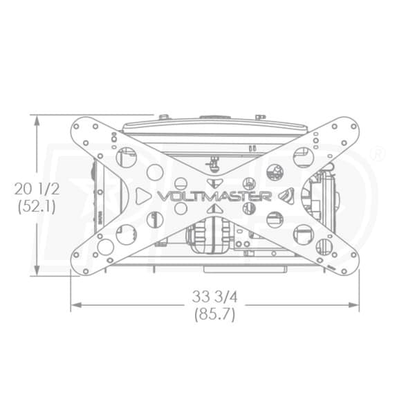 Voltmaster XCR80 - 7500 Watt Electric Start Portable Professional ...