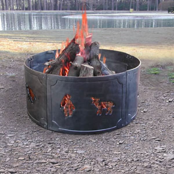 Landmann Big Sky Wildlife Cast Iron Fire Ring | Landmann 28326