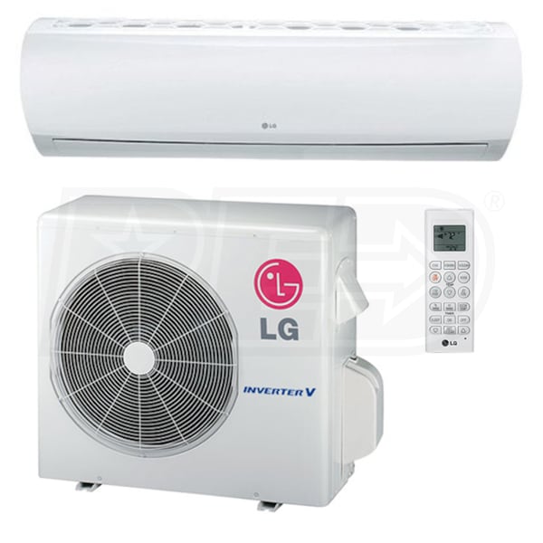 LG - 24k Cooling + Heating - Wall Mounted - Air Conditioning System ...