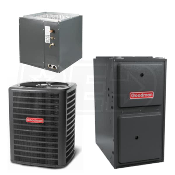 Goodman 4 0 Ton Cooling 100k Btu Hr Heating Air Conditioner