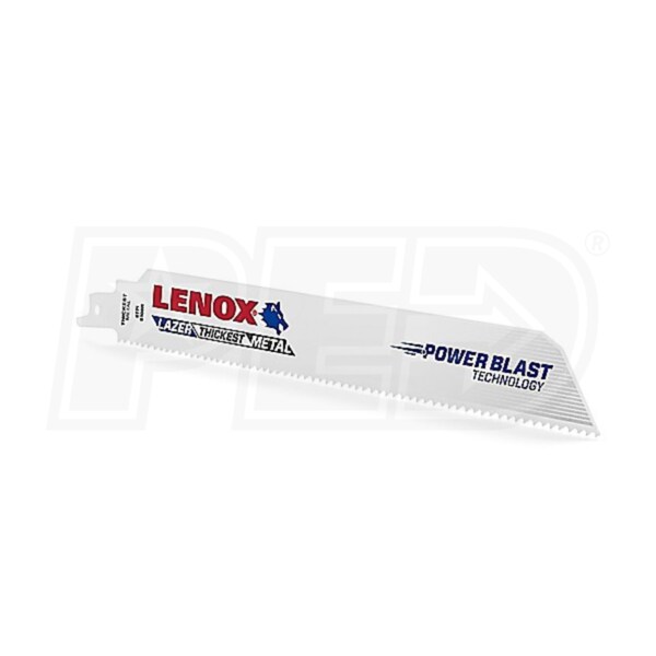 Lenox Lazer® - Reciprocating Saw Blade - Bi-Metal - 9" - 10 Teeth Per ...