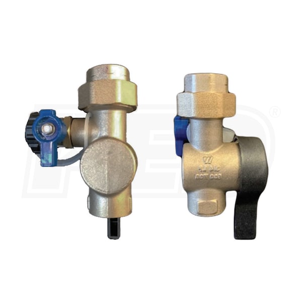 Noritz - 3/4" Threaded Isolation Valve Kit w/ Male 500K Btuh Pressure ...