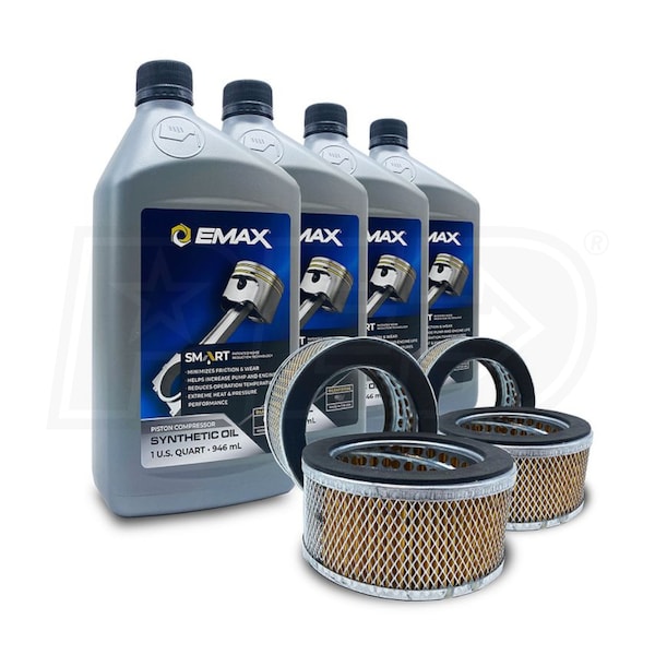 EMAX Lifetime Extended Pump Warranty Maintenance Kit for 5HP, 7.5HP ...