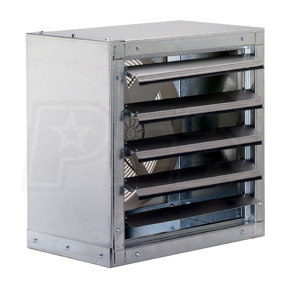 Fantech FADE - 3,054 CFM - Side Wall Exhaust Fan - Wall Mount - 115V ...