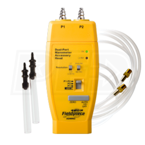 Fieldpiece ADMN2 - Dual Port Manometer Accessory Head | Fieldpiece ADMN2