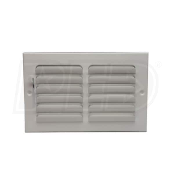 ProSelect PS1CWML - 8" x 4" Duct Connection - Steel One-Way Sidewall ...