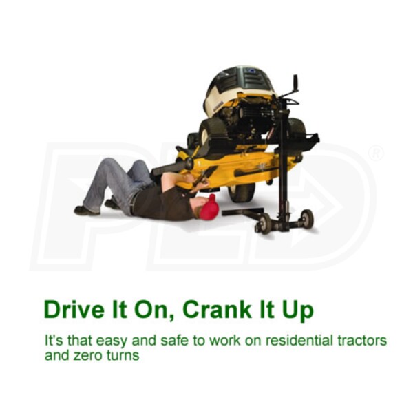 MoJack EZ Mower Lift For Tractors & Zero Turns Up To 300 Pounds ...