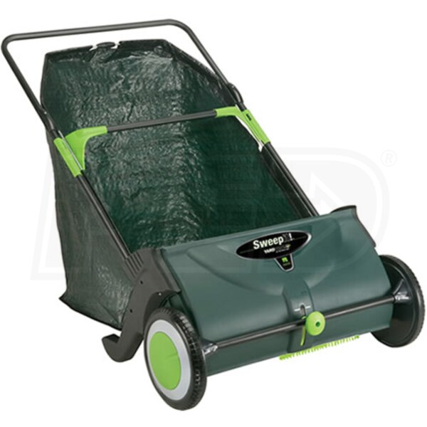 Yardwise Sweep It! (25") 30-Gallon Lawn Sweeper | Earthwise 13630YW